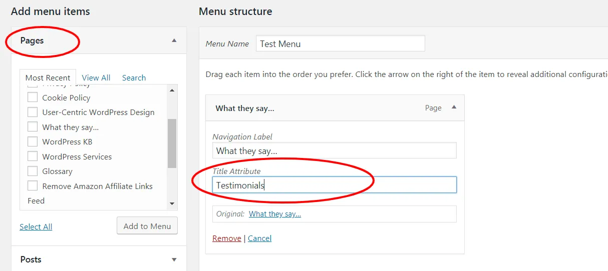 How to Change the Navigation Bar Items